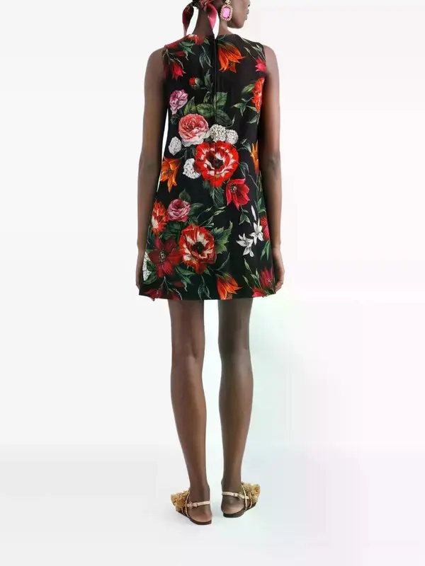 Dolce & Gabbana Floral-print Mini Dress