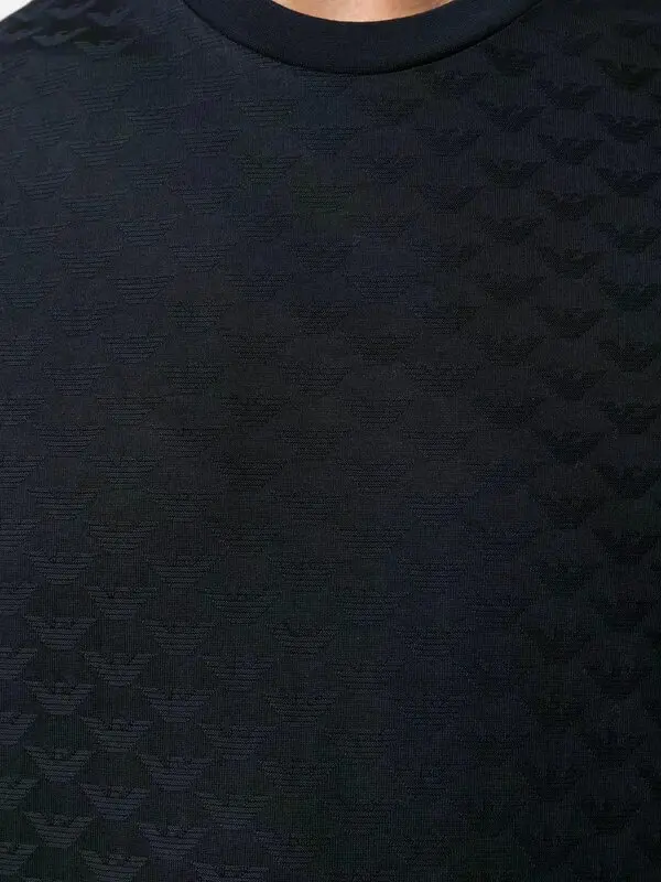 Emporio Armani Embossed Logo Cotton T-shirt
