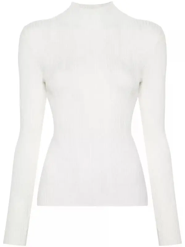TWINSET Ribbed Turtleneck Sweater