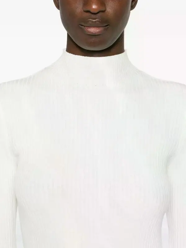 TWINSET Ribbed Turtleneck Sweater