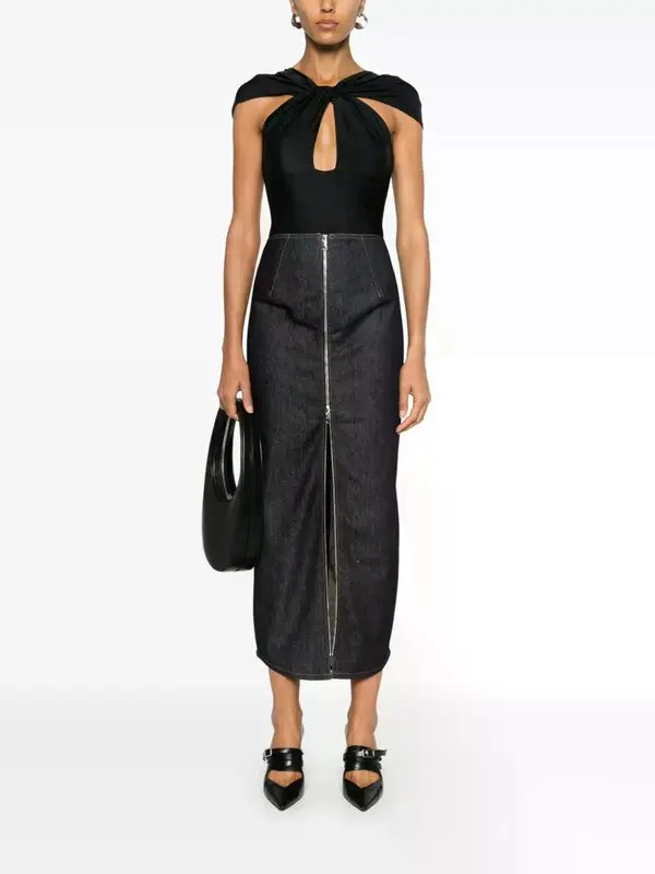 Coperni Denim Maxi Skirt