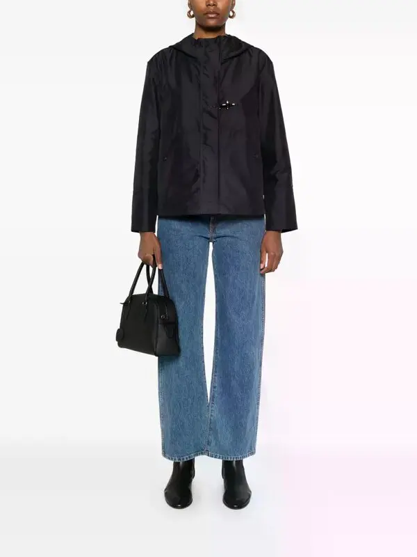 FAY Hooded Jacket - Blue