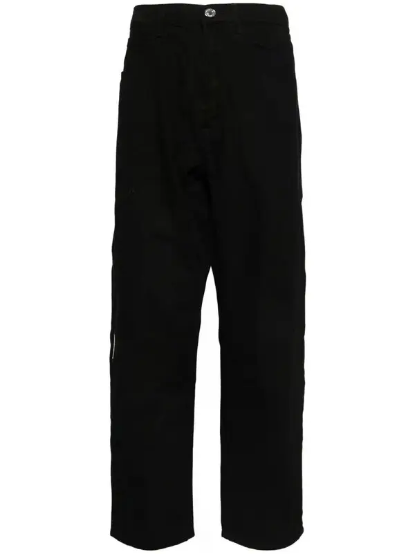 AAPE BY *A BATHING APE Logo-patch Jeans - Black