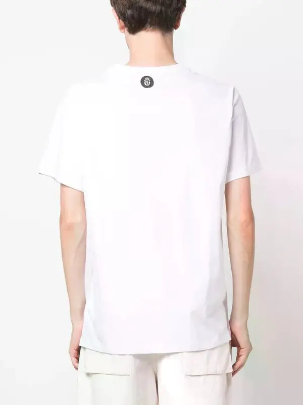 BILLIONAIRE Embroidered-logo T-shirt