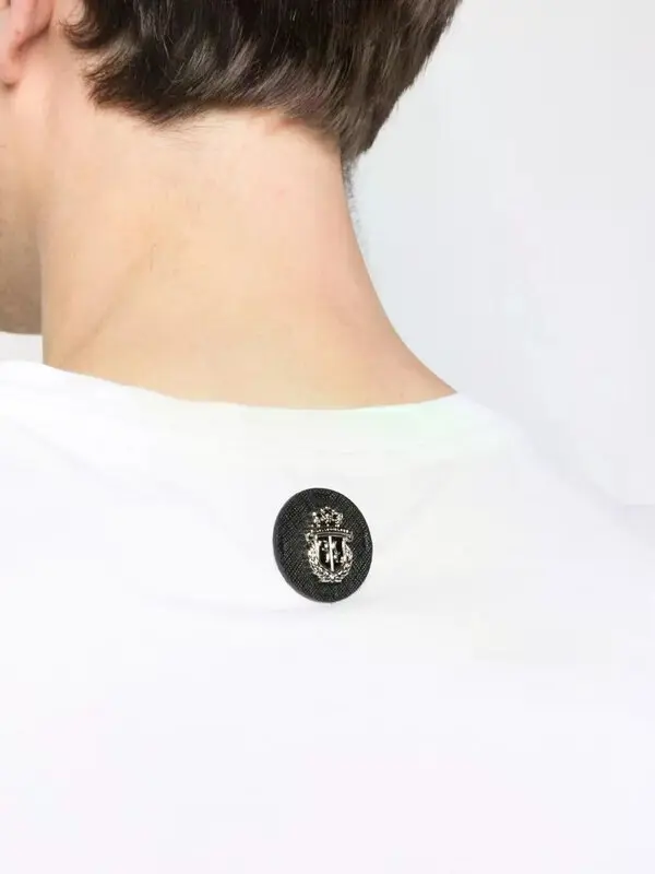BILLIONAIRE Embroidered-logo T-shirt