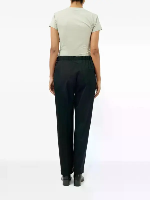 MAISON MARGIELA Drawstring Tailoring Wool Trousers