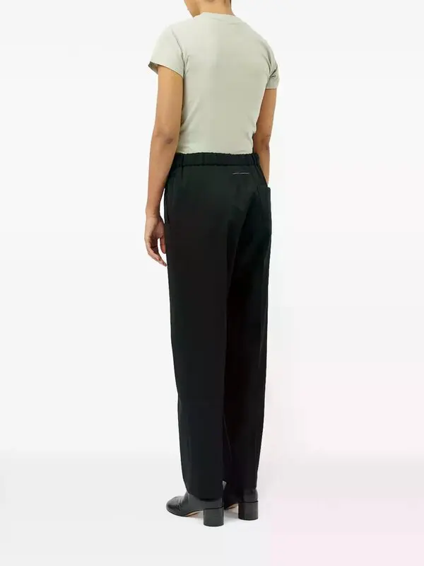 MAISON MARGIELA Drawstring Tailoring Wool Trousers