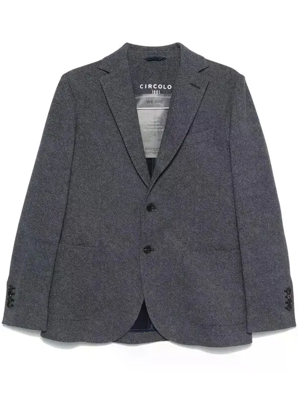 CIRCOLO 1901 Twill Blazer - Blue