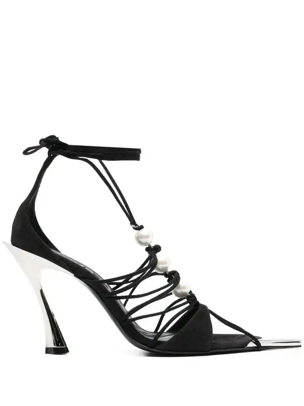 MUGLER 100mm Fang Sandals