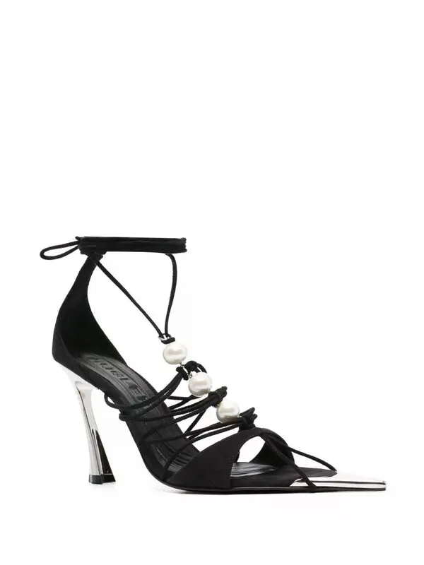 MUGLER 100mm Fang Sandals