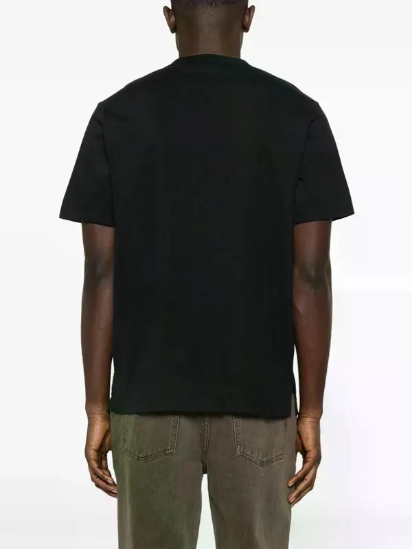 JAMES PERSE Jersey Crew-neck T-shirt - Black