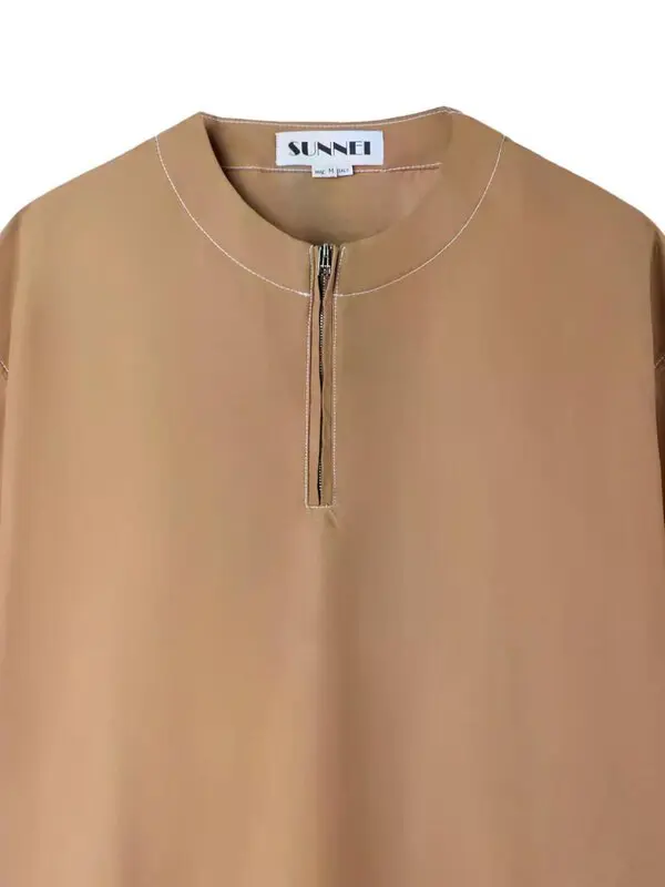Sunnei Zip-up T-shirt