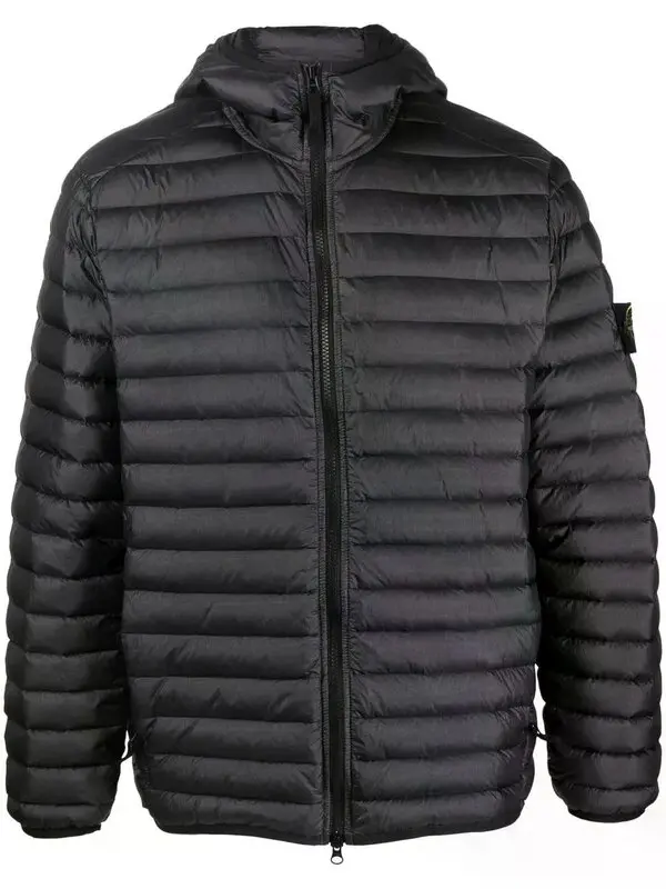 Stone Island Quilted Panelled Down Jacket
