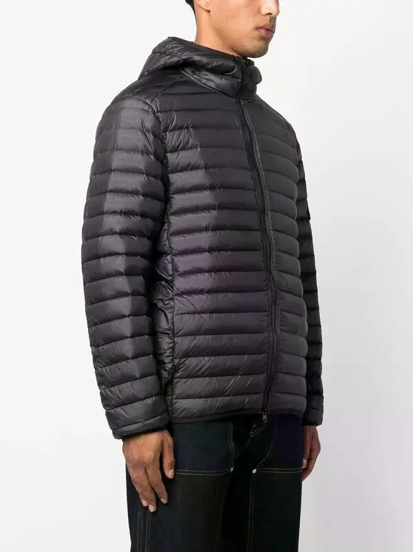 Stone Island Quilted Panelled Down Jacket