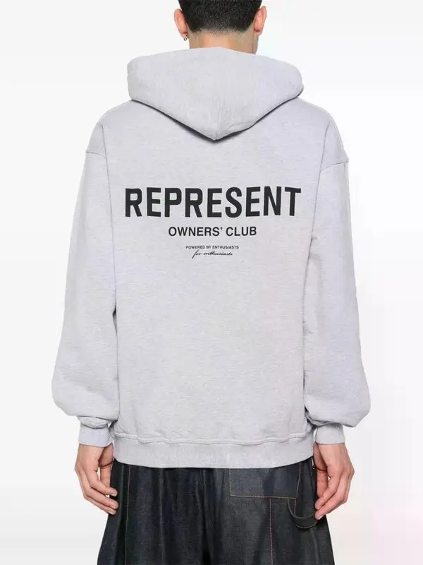 REPRESENT Owners Club Hoodie - Grey