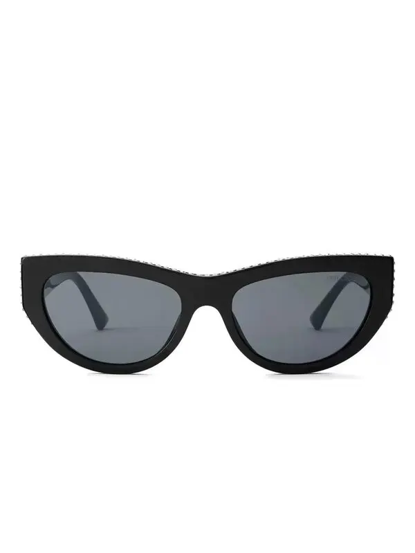 JIMMY CHOO Vale Sunglasses - Black