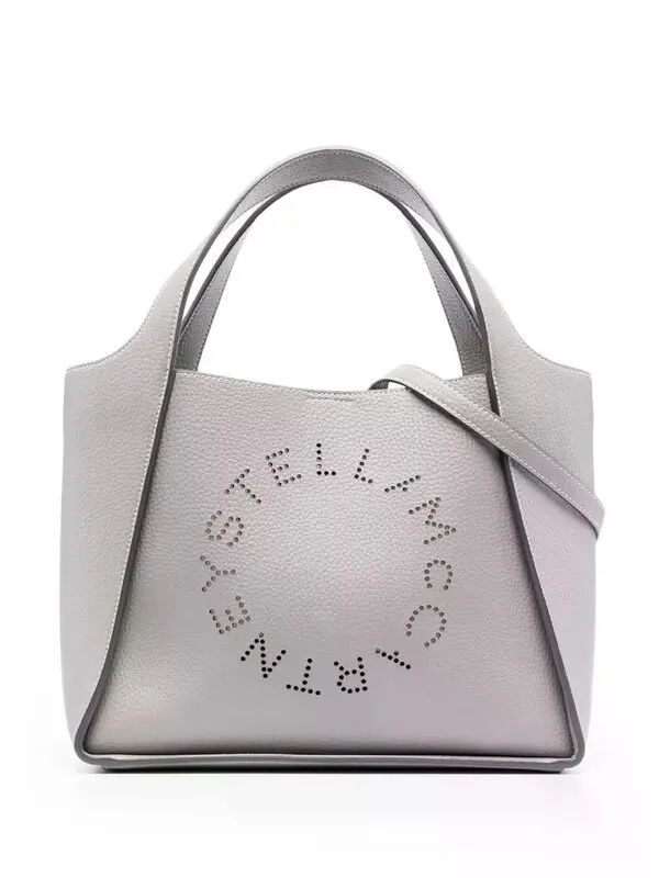 Stella McCartney Stella Logo Crossbody Bag - Grey