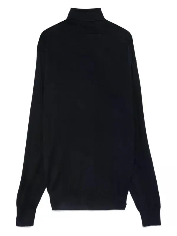 CRUCIANI Roll-neck Sweater - Blue