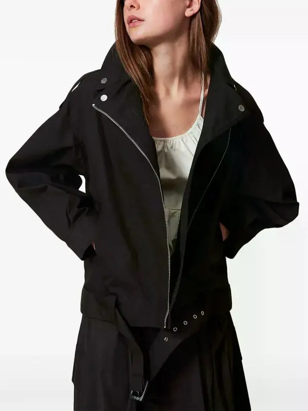 TWINSET Belted Biker Jacket