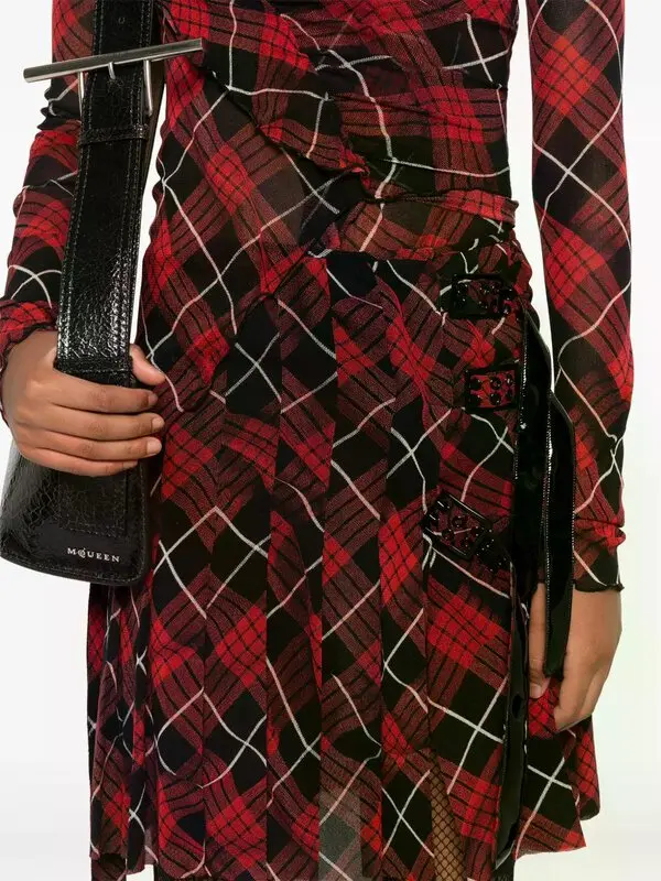 JEAN PAUL GAULTIER Plaid-check Mini Skirt