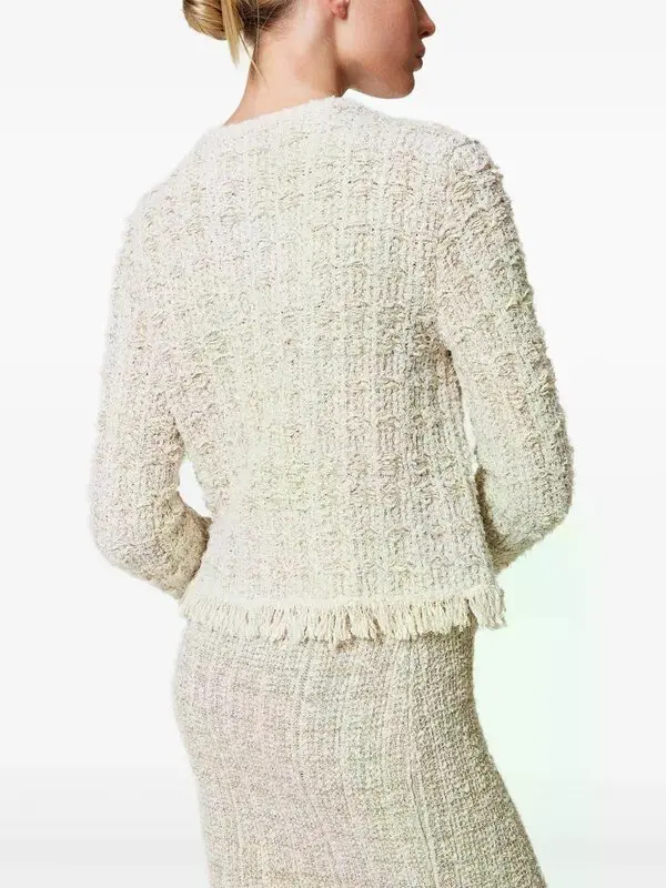 TWINSET Tweed Lurex Jacket