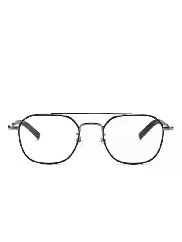 Montblanc Pilot-frame Glasses - Black