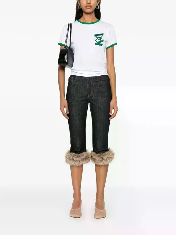 Coperni Embroidered T-shirt - White