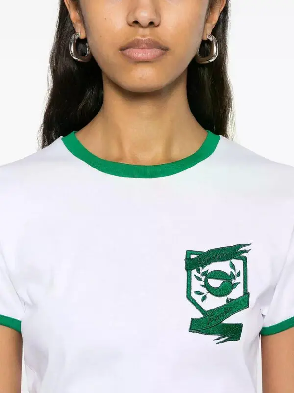 Coperni Embroidered T-shirt - White