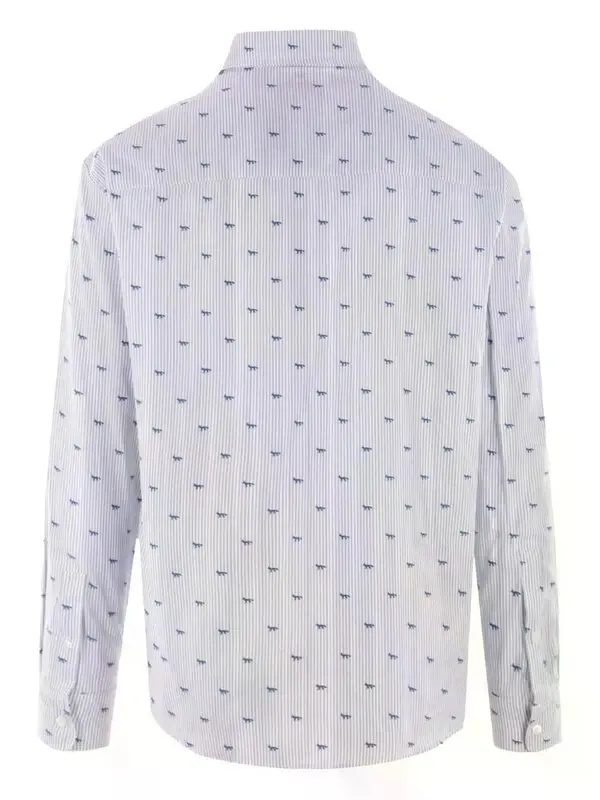 Maison Kitsuné Profile Fox Shirt - Grey