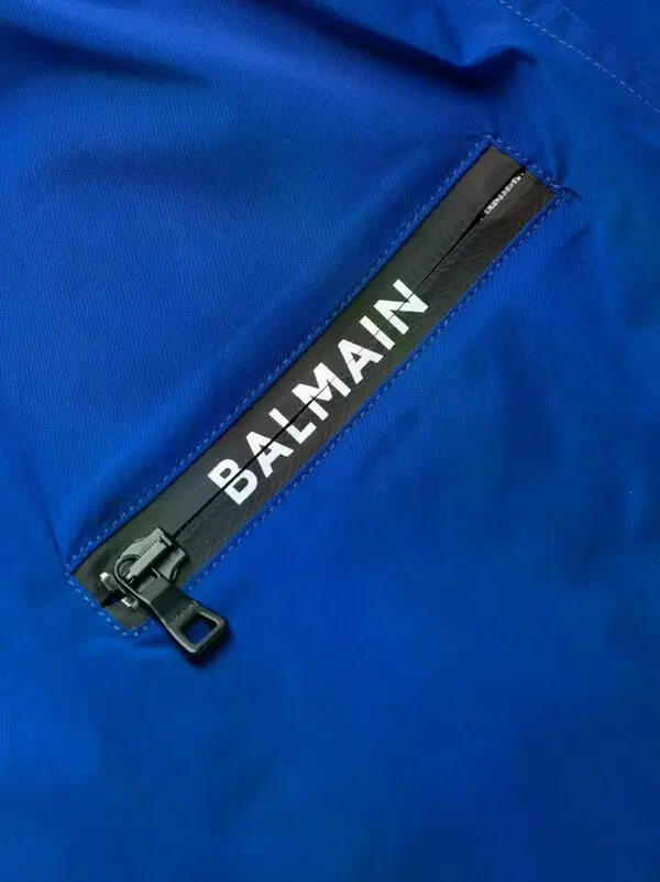 Balmain Logo-print Swim Shorts