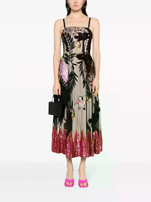 TEMPERLEY LONDON Opera Sleeveless Maxi Dress