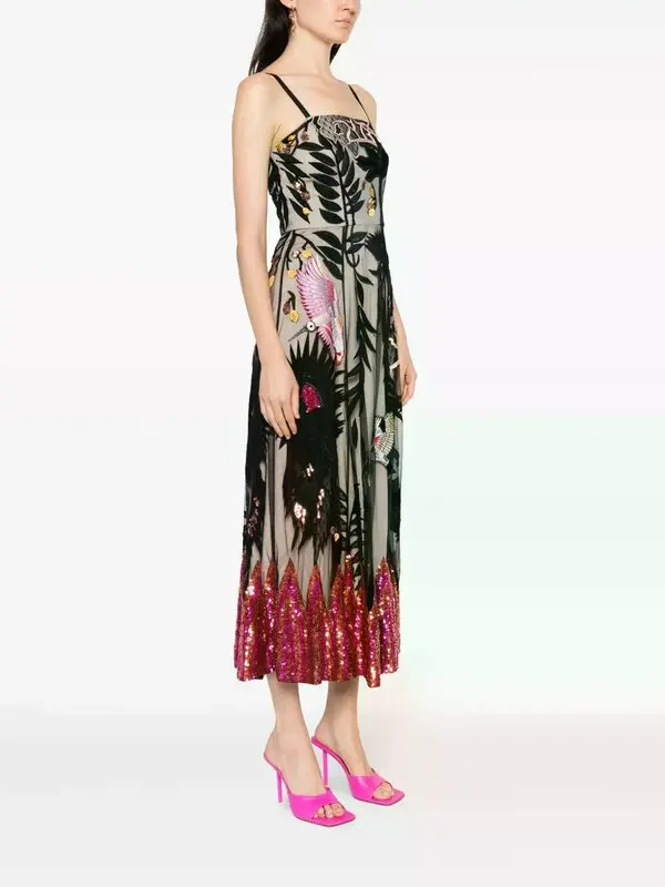 TEMPERLEY LONDON Opera Sleeveless Maxi Dress