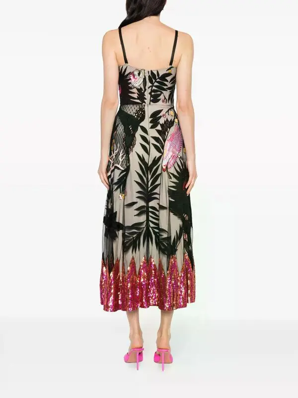 TEMPERLEY LONDON Opera Sleeveless Maxi Dress