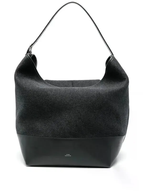 TOTEME Belted Doublé Tote Bag - Grey