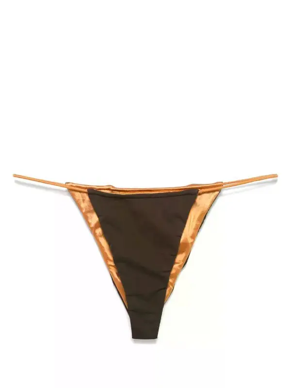 ISA BOULDER Zenith Bikini Bottoms - Brown