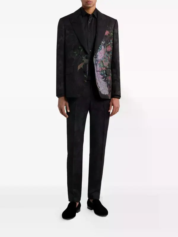 Etro Paisley-jacquard Trousers