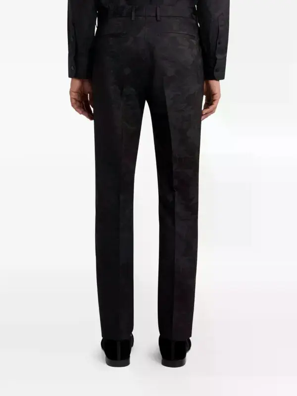 Etro Paisley-jacquard Trousers