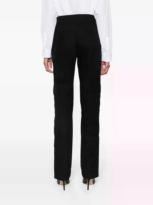 Givenchy Fine-check-pattern Cargo Trousers