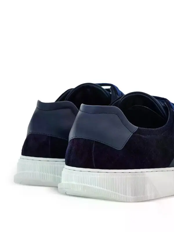 FERRAGAMO Lace-up Leather Sneakers