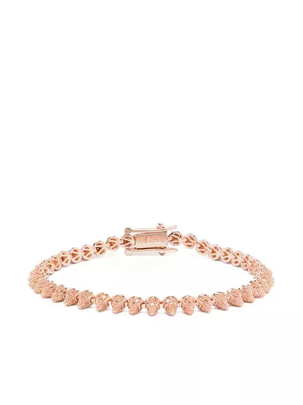 Eddie Borgo Pavé Cone Tennis Bracelet - Pink