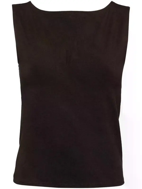 REFORMATION Dusk Top - Brown