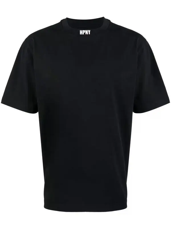 Heron Preston Logo-patch Crew-neck T-shirt - Black