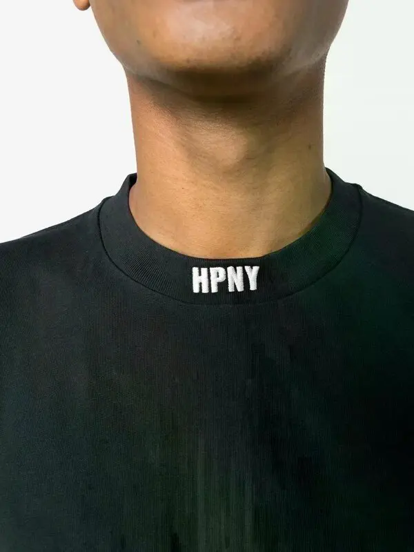 Heron Preston Logo-patch Crew-neck T-shirt - Black