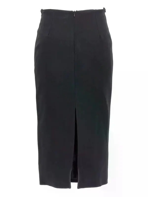 David Koma Rhinestone-embellished Pencil Skirt