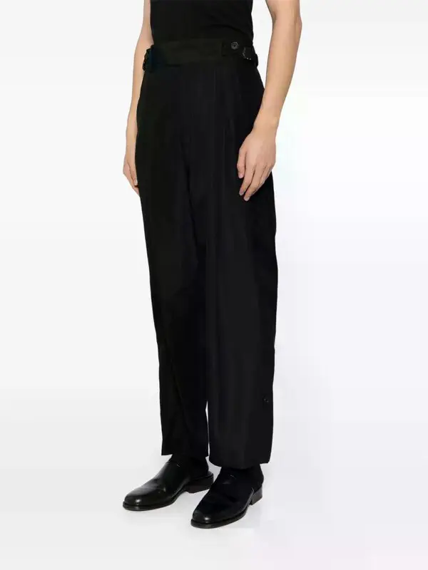Yohji Yamamoto Silk Trousers