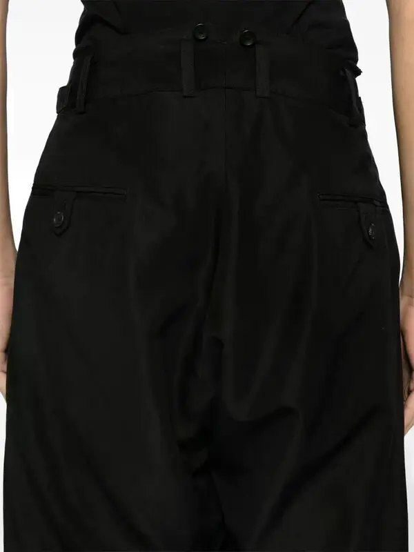 Yohji Yamamoto Silk Trousers