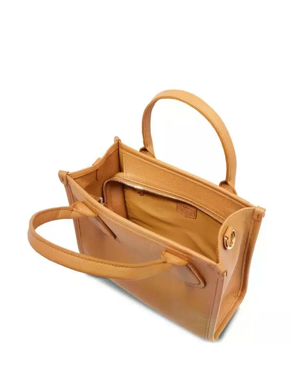 LANCEL Small Jour De Leather Tote Bag - Brown