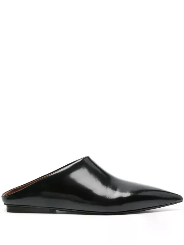 Marsèll Pointed-toe Leather Mules