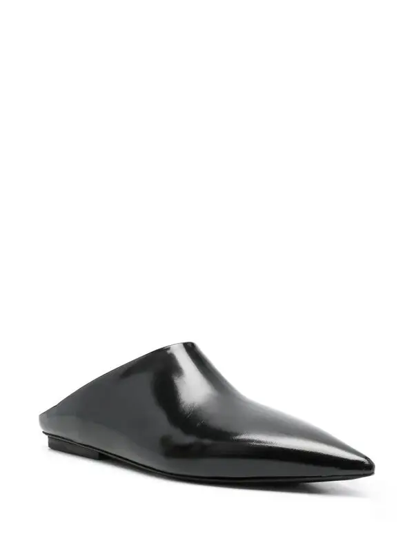 Marsèll Pointed-toe Leather Mules