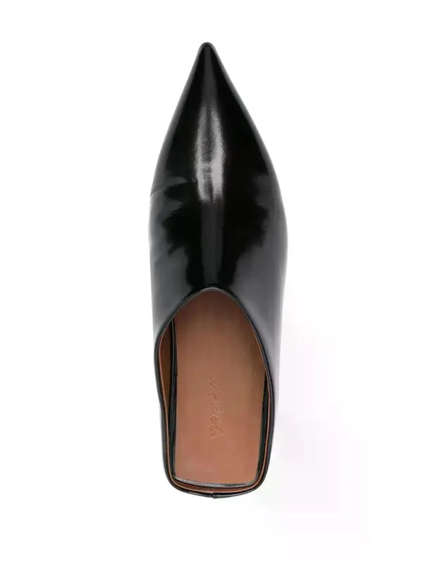 Marsèll Pointed-toe Leather Mules